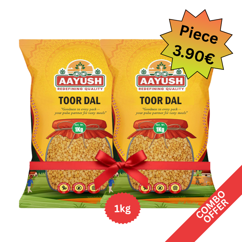 Aayush - Toor Dal - 1kg (Combo)