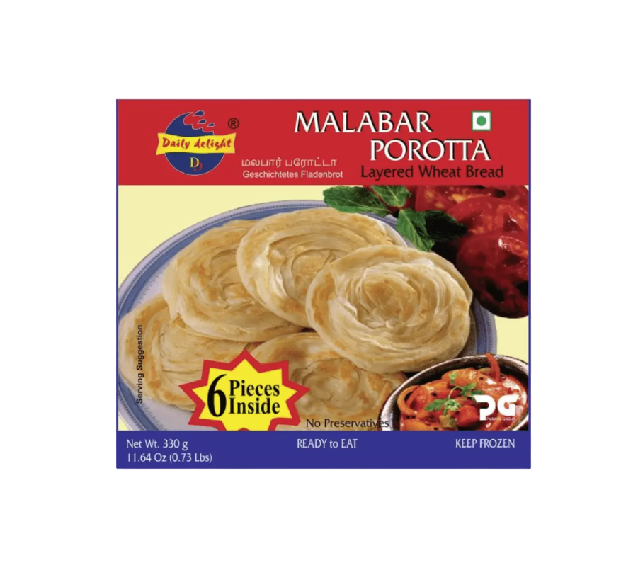 Daily Delight Malabar Porotta Duplex - 330g