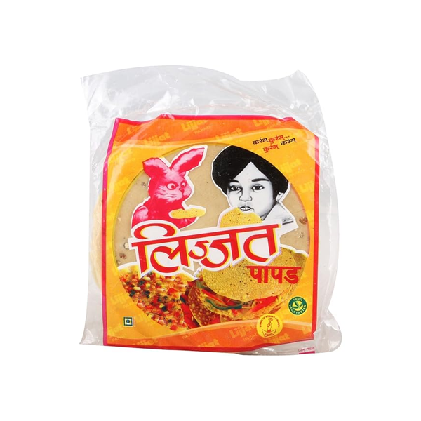 Lijjat Jeera Papad - 200g
