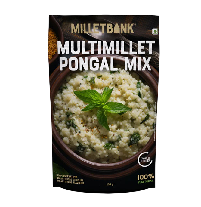 Millet Bank - Multi Millet Pongal Mix - 250g (Exp: 01-04-2026)