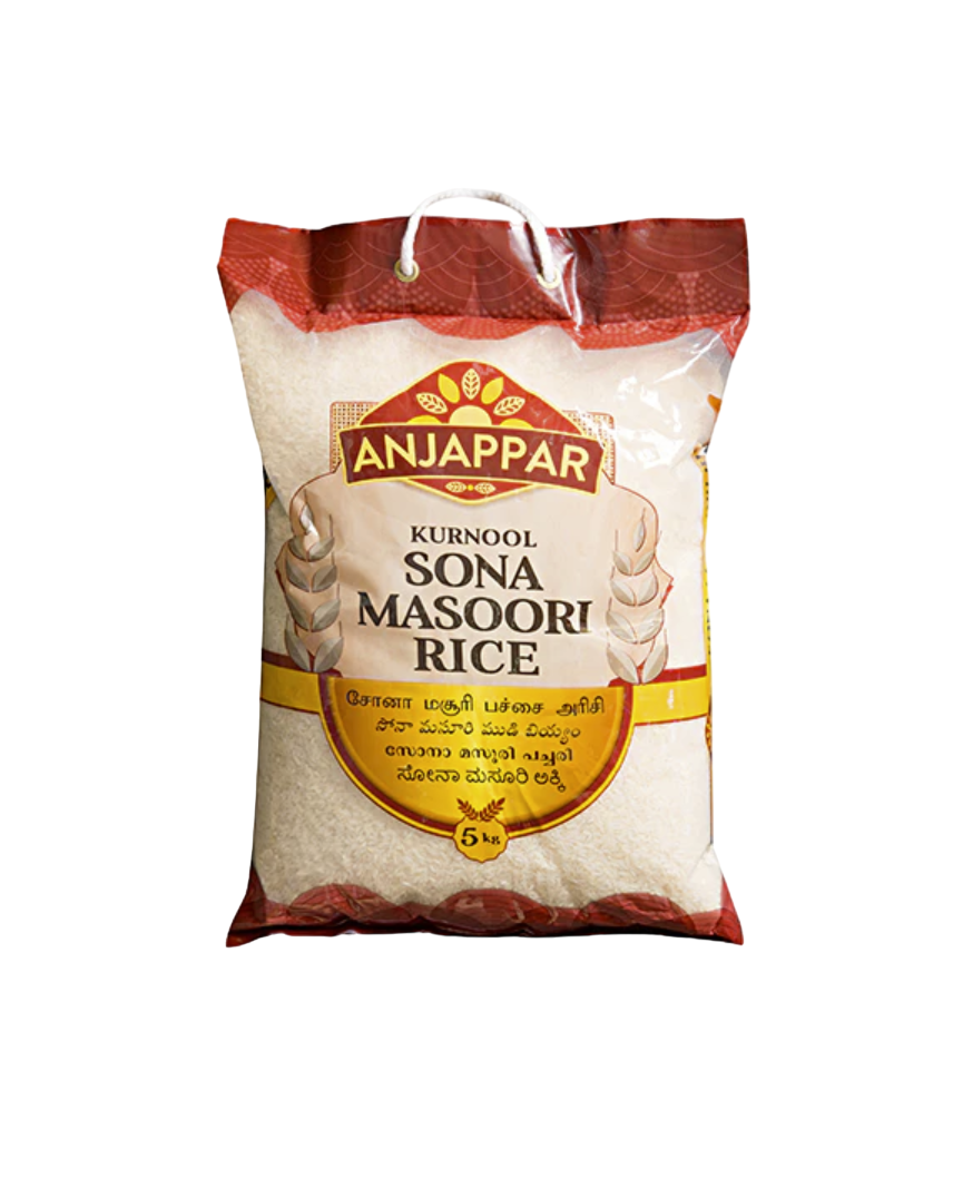 Anjappar - Kurnool Sona Masoori Rice - 5kg